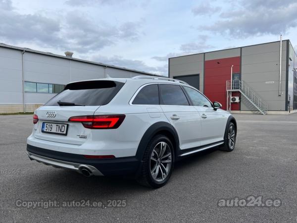 White Audi A4 Allroad 2018 in Tartu, with an engine capacity of 2.00 L and mileage of 81 thousand km for 28500 €, photo 5 on AUTOMOTO.COM.LV