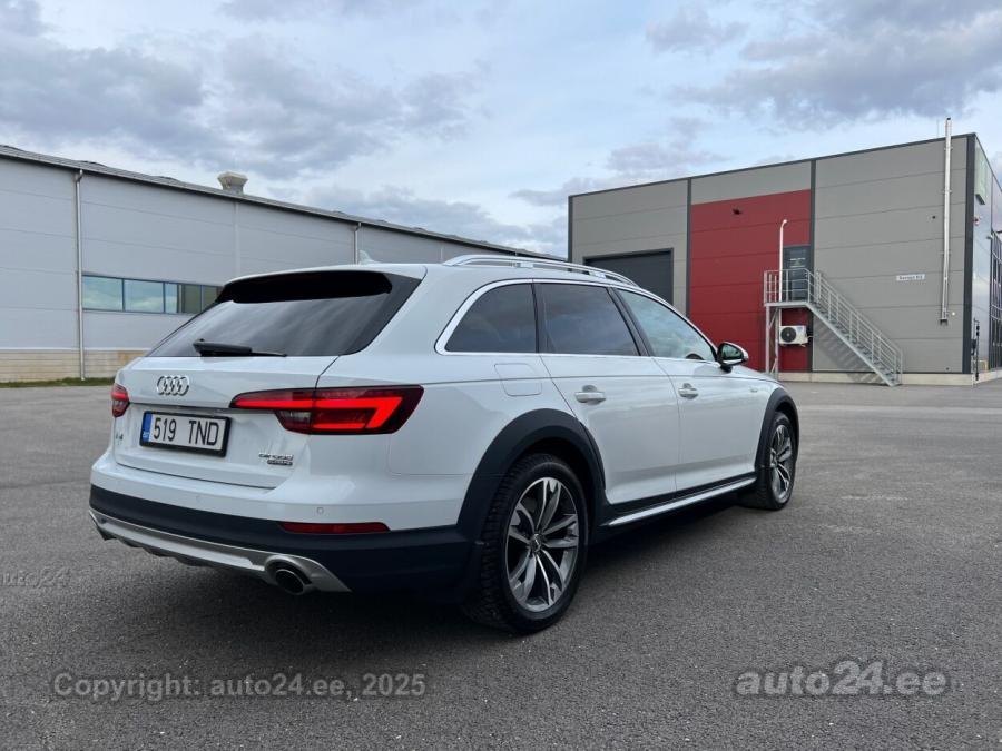 White Audi A4 Allroad 2018 in Tartu, with an engine capacity of 2.00 L and mileage of 81 thousand km for 28500 €, photo 5 on AUTOMOTO.COM.LV