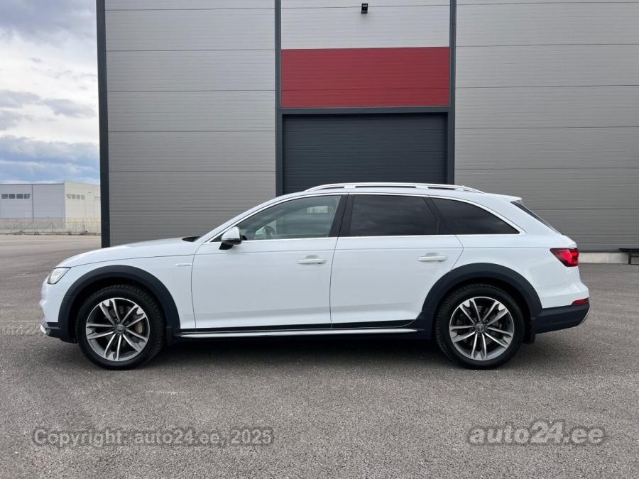 White Audi A4 Allroad 2018 in Tartu, with an engine capacity of 2.00 L and mileage of 81 thousand km for 28500 €, photo 7 on AUTOMOTO.COM.LV