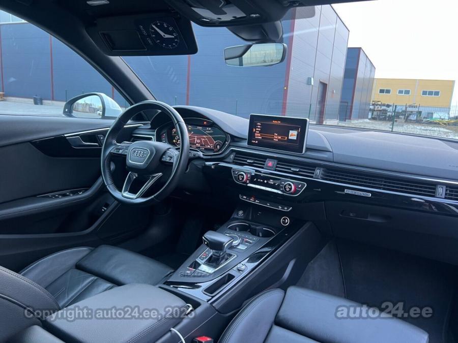 White Audi A4 Allroad 2018 in Tartu, with an engine capacity of 2.00 L and mileage of 81 thousand km for 28500 €, photo 10 on AUTOMOTO.COM.LV