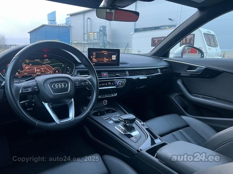 White Audi A4 Allroad 2018 in Tartu, with an engine capacity of 2.00 L and mileage of 81 thousand km for 28500 €, photo 12 on AUTOMOTO.COM.LV