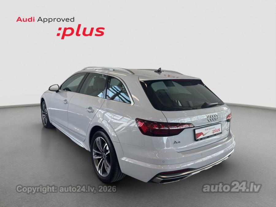 White Audi A4 Allroad 2022 in Tallinn, with an engine capacity of 2.00 L and mileage of 100 thousand km for 33900 €, photo 4 on AUTOMOTO.COM.LV