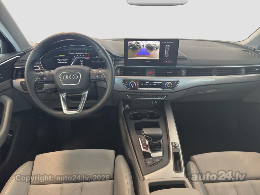 White Audi A4 Allroad 2022 in Tallinn, with an engine capacity of 2.00 L and mileage of 100 thousand km for 33900 €, photo 10 on AUTOMOTO.COM.LV