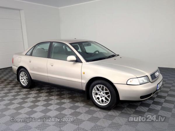Beige Audi A4 1998 in Tallinn, with an engine capacity of 1.80 L and mileage of 186 thousand km for 1199 €, photo 1 on AUTOMOTO.COM.LV