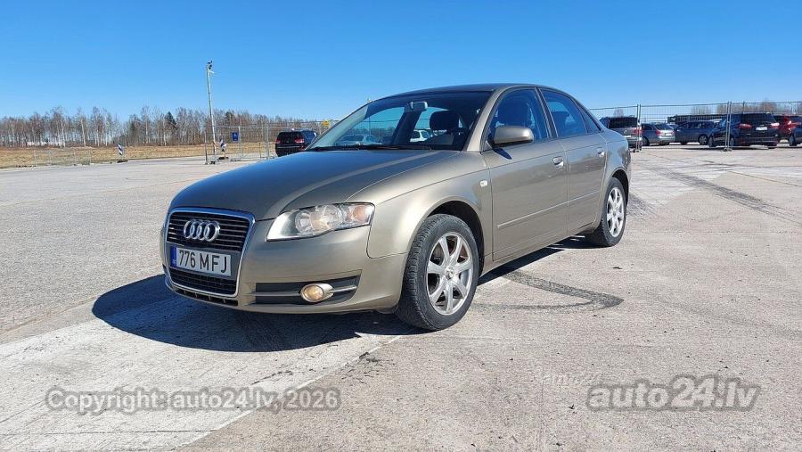 Beige Audi A4 2005 in Tartu, with an engine capacity of 2.00 L and mileage of 215 thousand km for 3690 €, photo 1 on AUTOMOTO.COM.LV