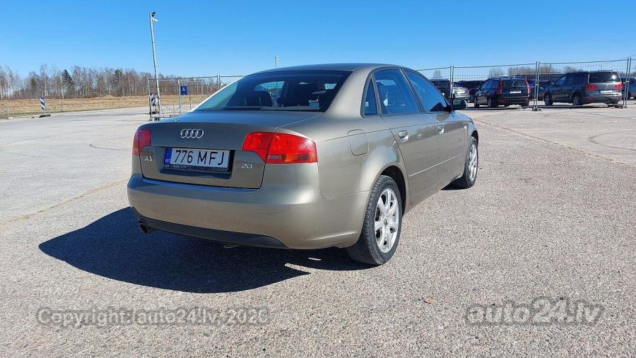 Beige Audi A4 2005 in Tartu, with an engine capacity of 2.00 L and mileage of 215 thousand km for 3690 €, photo 5 on AUTOMOTO.COM.LV