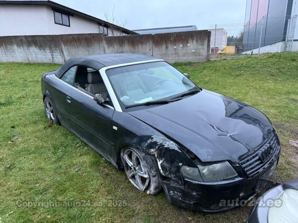 Black Audi A4 2003 in Tartu, with an engine capacity of 3.00 L and mileage of 0 thousand km for 650 €, photo 5 on AUTOMOTO.COM.LV