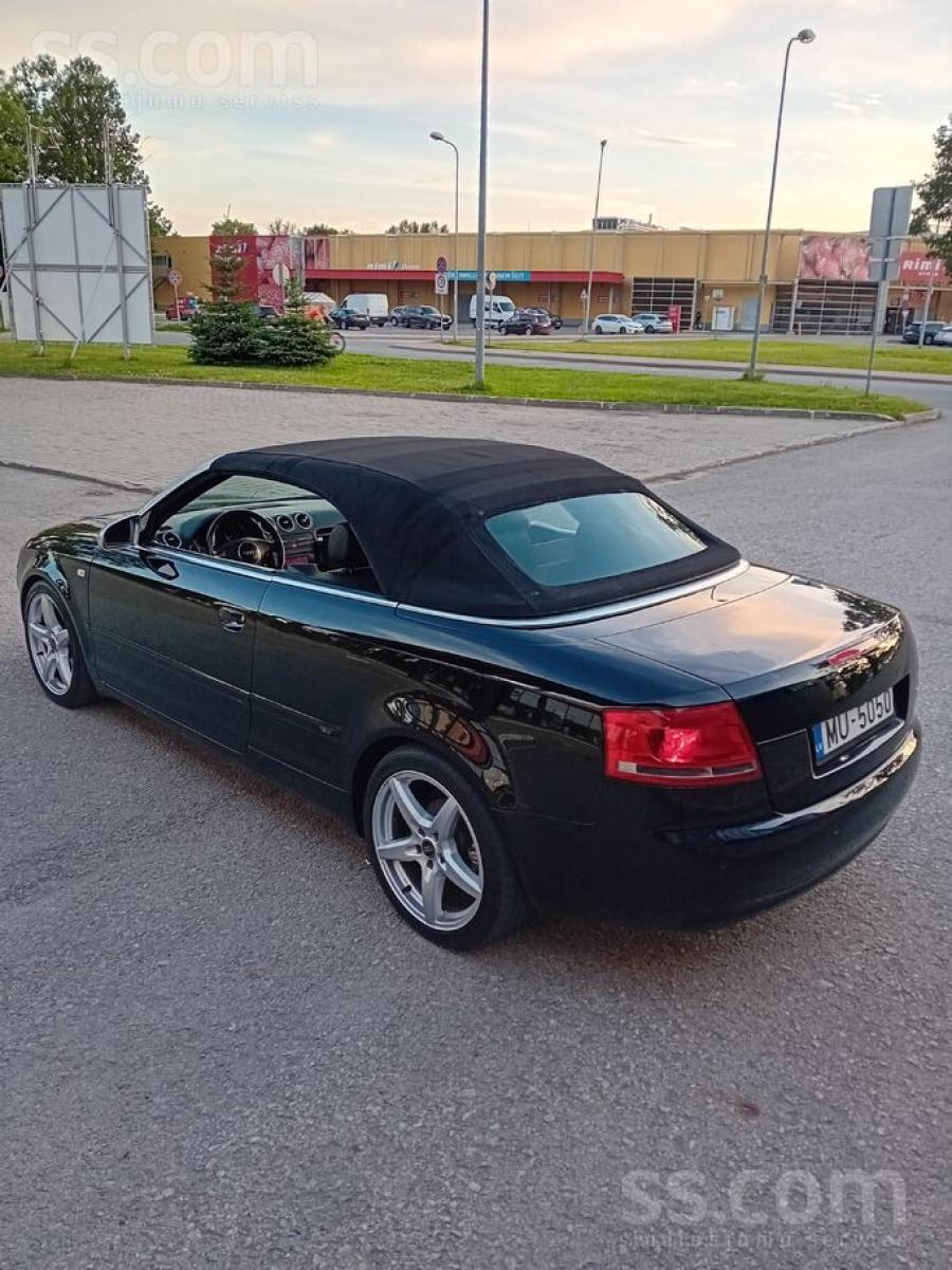 Black Audi A4 2003 in Riga, with an engine capacity of 2.50 L and mileage of 313 thousand km for 3150 €, photo 10 on AUTOMOTO.COM.LV
