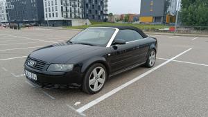 Black Audi A4 2003 in Vilnius, with an engine capacity of 1.80 L and mileage of 190 thousand km for 2800 €, photo  on AUTOMOTO.COM.LV