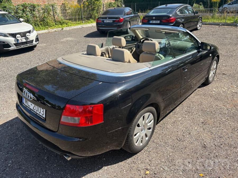 Black Audi A4 2003 in Riga, with an engine capacity of 3.00 L and mileage of 0 thousand km for 3590 €, photo 1 on AUTOMOTO.COM.LV