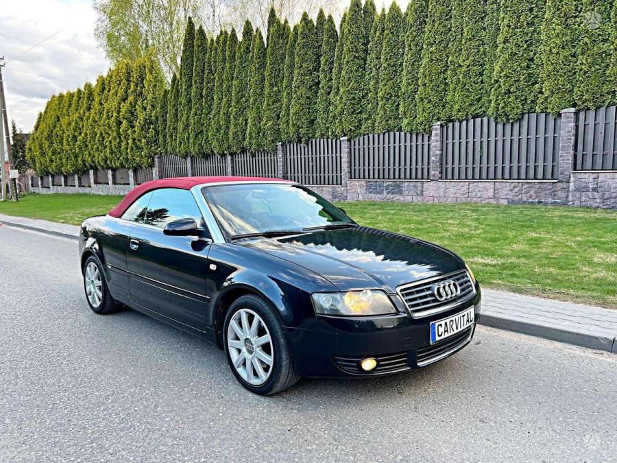 Черный Ауди А4 2003 в Вильнюс, объемом двигателя 2.50 л и пробегом 273 тыс. км за 2999 €, фото 4 на AUTOMOTO.COM.LV