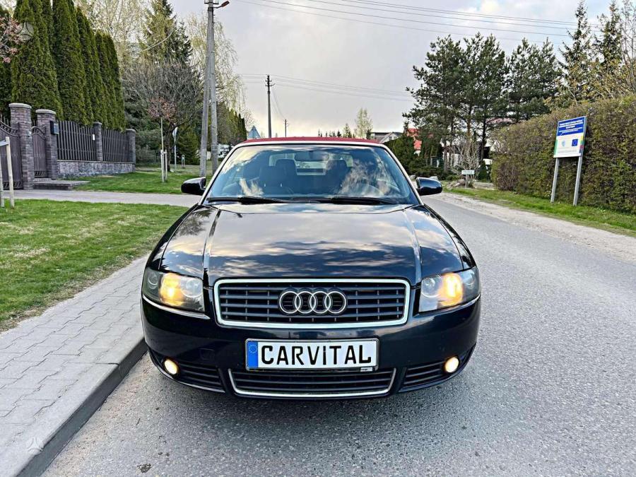 Черный Ауди А4 2003 в Вильнюс, объемом двигателя 2.50 л и пробегом 273 тыс. км за 2999 €, фото 6 на AUTOMOTO.COM.LV