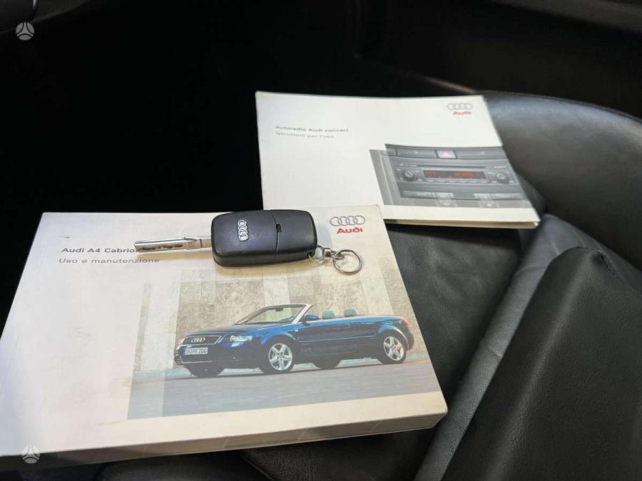 Черный Ауди А4 2003 в Вильнюс, объемом двигателя 2.50 л и пробегом 273 тыс. км за 2999 €, фото 35 на AUTOMOTO.COM.LV