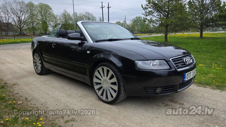 Black Audi A4 2004 in Jogeva, with an engine capacity of 2.50 L and mileage of 0 thousand km for 3800 €, photo 7 on AUTOMOTO.COM.LV