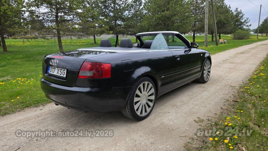 Black Audi A4 2004 in Jogeva, with an engine capacity of 2.50 L and mileage of 0 thousand km for 3800 €, photo 8 on AUTOMOTO.COM.LV