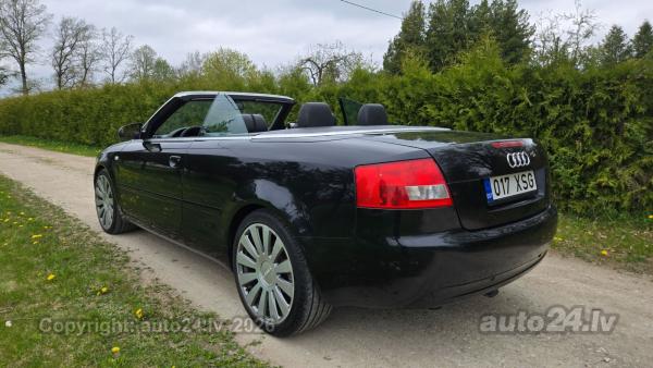 Black Audi A4 2004 in Jogeva, with an engine capacity of 2.50 L and mileage of 0 thousand km for 3800 €, photo 8 on AUTOMOTO.COM.LV