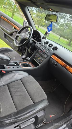 Black Audi A4 2004 in Jogeva, with an engine capacity of 2.50 L and mileage of 0 thousand km for 3800 €, photo 10 on AUTOMOTO.COM.LV