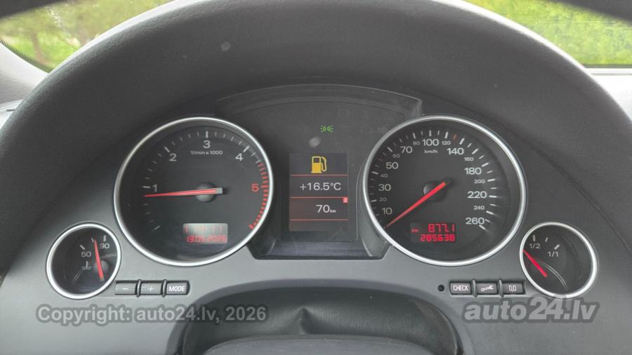 Black Audi A4 2004 in Jogeva, with an engine capacity of 2.50 L and mileage of 0 thousand km for 3800 €, photo 12 on AUTOMOTO.COM.LV