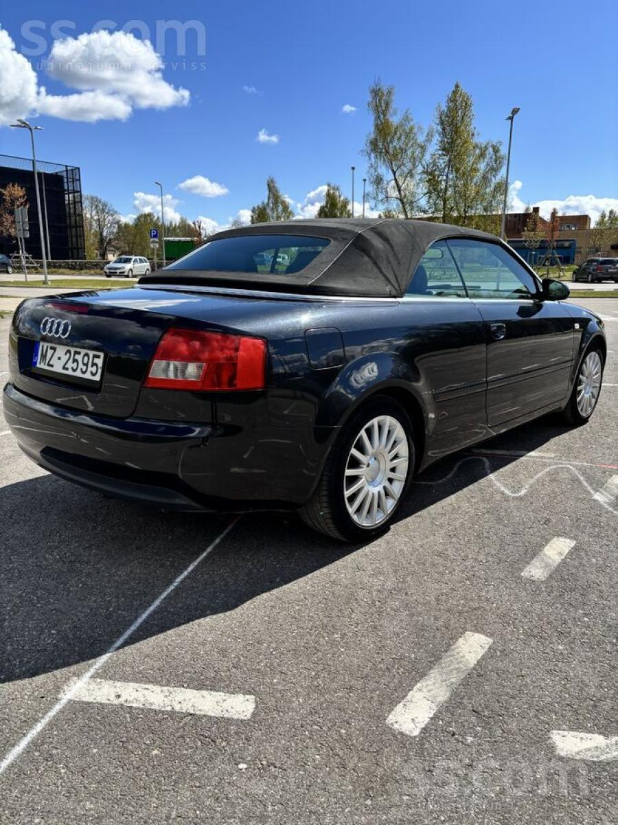 Black Audi A4 2004 in Cesis, with an engine capacity of 2.50 L and mileage of 279 thousand km for 4350 €, photo 5 on AUTOMOTO.COM.LV