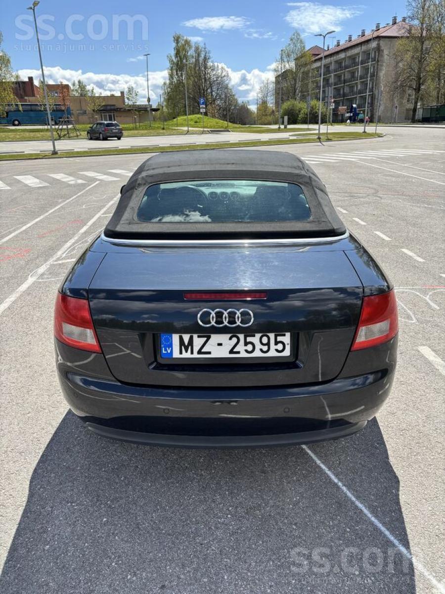 Black Audi A4 2004 in Cesis, with an engine capacity of 2.50 L and mileage of 279 thousand km for 4350 €, photo 6 on AUTOMOTO.COM.LV