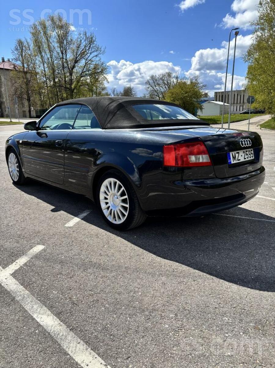 Black Audi A4 2004 in Cesis, with an engine capacity of 2.50 L and mileage of 279 thousand km for 4350 €, photo 7 on AUTOMOTO.COM.LV