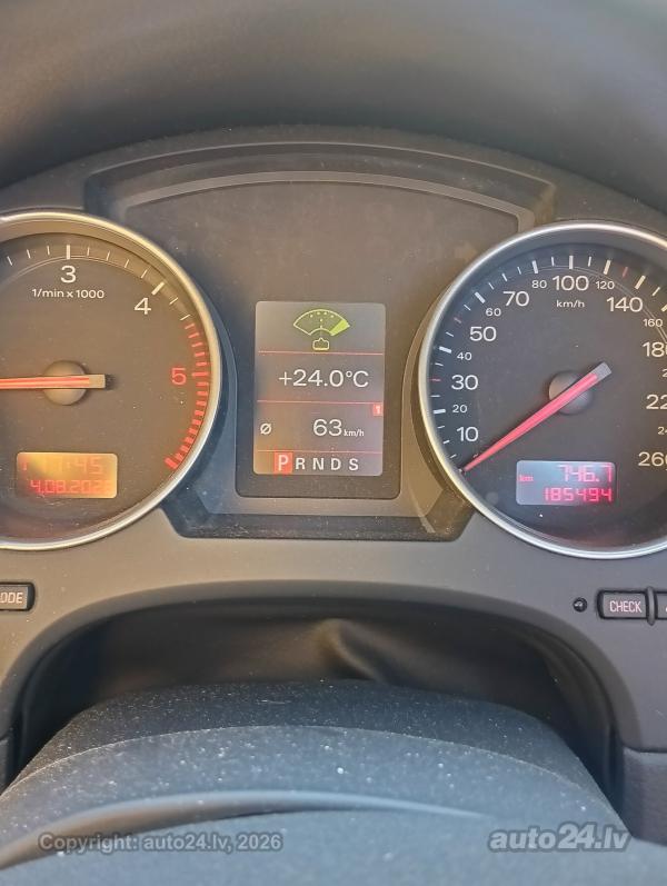 Black Audi A4 2004 in Tallinn, with an engine capacity of 2.50 L and mileage of 186 thousand km for 6600 €, photo 3 on AUTOMOTO.COM.LV