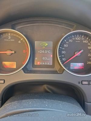 Black Audi A4 2004 in Tallinn, with an engine capacity of 2.50 L and mileage of 186 thousand km for 6600 €, photo 4 on AUTOMOTO.COM.LV