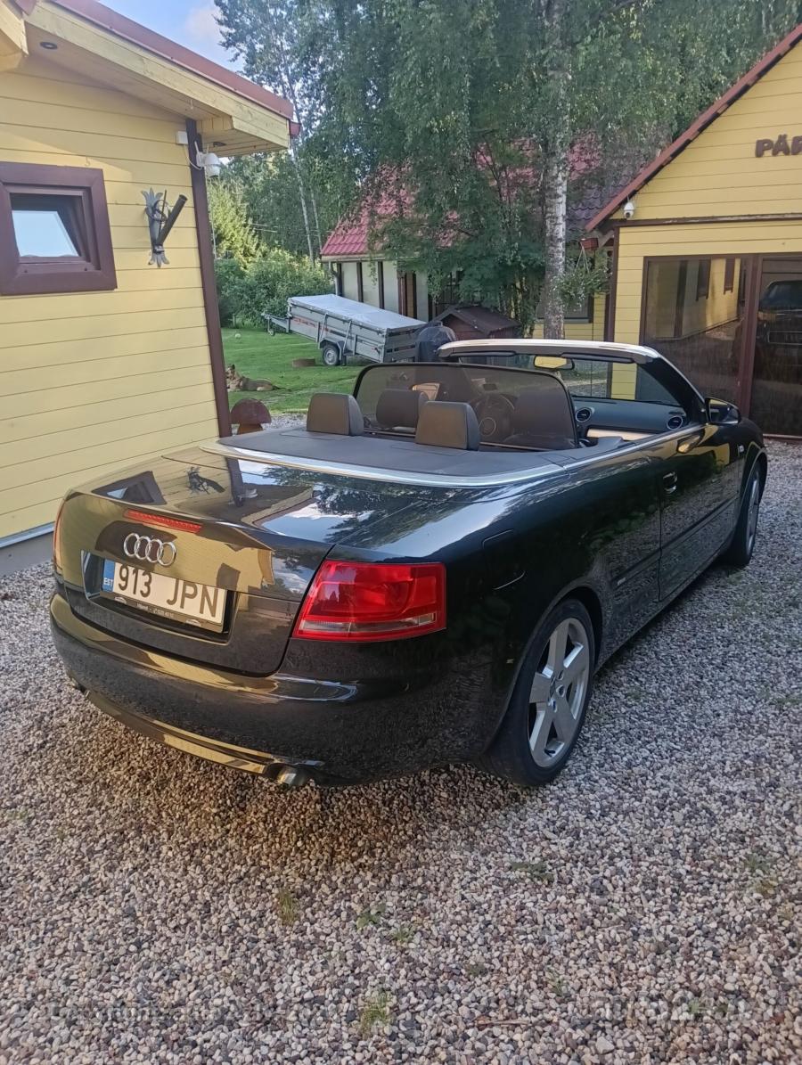 Black Audi A4 2004 in Tallinn, with an engine capacity of 2.50 L and mileage of 186 thousand km for 6600 €, photo 6 on AUTOMOTO.COM.LV