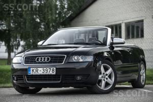Black Audi A4 2004 in Tukums, with an engine capacity of 2.50 L and mileage of 254 thousand km for 3550 €, photo 3 on AUTOMOTO.COM.LV