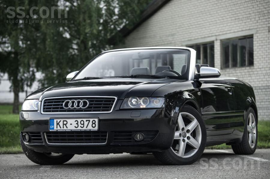 Black Audi A4 2004 in Tukums, with an engine capacity of 2.50 L and mileage of 254 thousand km for 3550 €, photo 3 on AUTOMOTO.COM.LV
