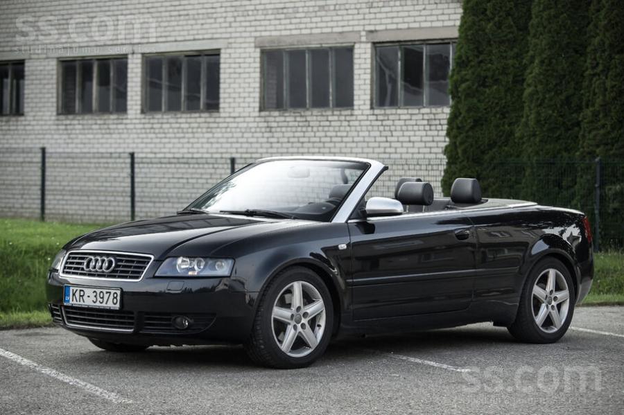Black Audi A4 2004 in Tukums, with an engine capacity of 2.50 L and mileage of 254 thousand km for 3550 €, photo 6 on AUTOMOTO.COM.LV