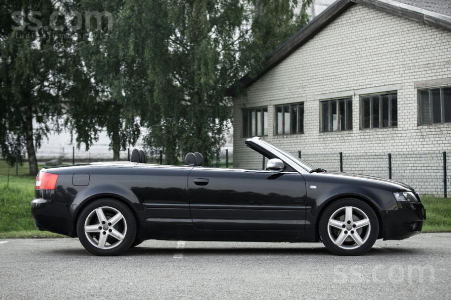 Black Audi A4 2004 in Tukums, with an engine capacity of 2.50 L and mileage of 254 thousand km for 3550 €, photo 8 on AUTOMOTO.COM.LV