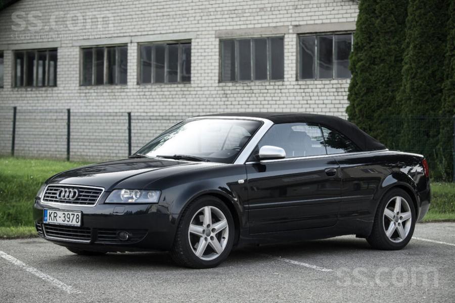 Black Audi A4 2004 in Tukums, with an engine capacity of 2.50 L and mileage of 254 thousand km for 3550 €, photo 10 on AUTOMOTO.COM.LV