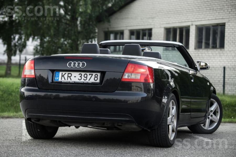 Melns Audi A4 2004 Tukums, ar dzinēja tilpumu 2.50 L un nobraukumu 253 tūkst. km par 3490 €, foto 5 vietnē AUTOMOTO.COM.LV