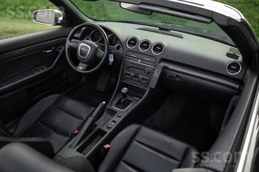 Melns Audi A4 2004 Tukums, ar dzinēja tilpumu 2.50 L un nobraukumu 253 tūkst. km par 3490 €, foto 13 vietnē AUTOMOTO.COM.LV