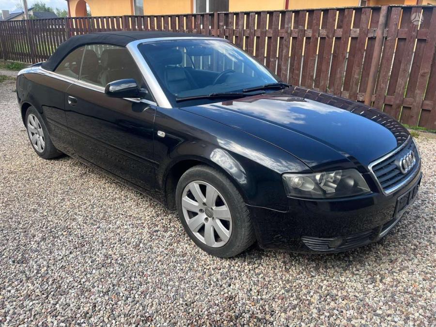 Melns Audi A4 2005 Ukmergė, ar dzinēja tilpumu 2.50 L un nobraukumu 247 tūkst. km par 2950 €, foto 3 vietnē AUTOMOTO.COM.LV