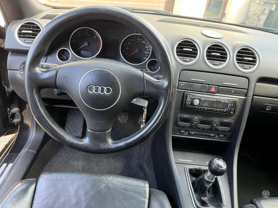 Melns Audi A4 2005 Ukmergė, ar dzinēja tilpumu 2.50 L un nobraukumu 247 tūkst. km par 2950 €, foto 8 vietnē AUTOMOTO.COM.LV