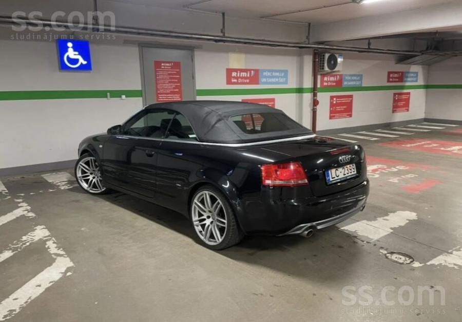 Black Audi A4 2006 in Riga, with an engine capacity of 1.80 L and mileage of 330 thousand km for 1995 €, photo 1 on AUTOMOTO.COM.LV