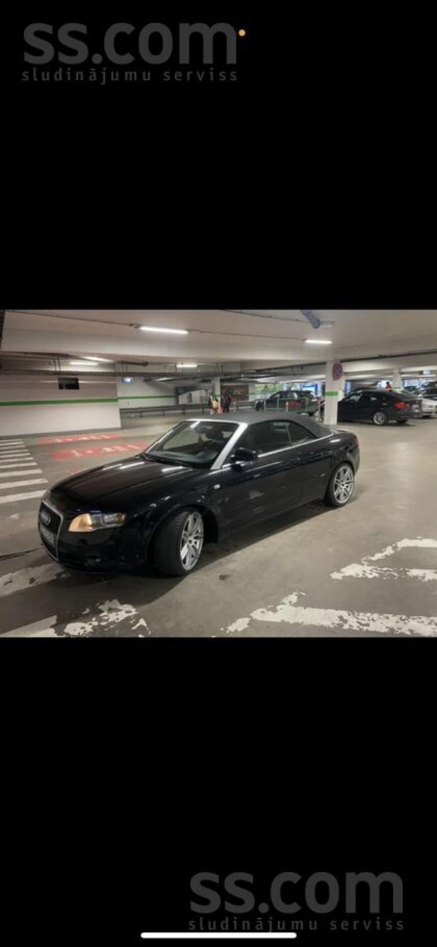Black Audi A4 2006 in Riga, with an engine capacity of 1.80 L and mileage of 330 thousand km for 1995 €, photo 2 on AUTOMOTO.COM.LV