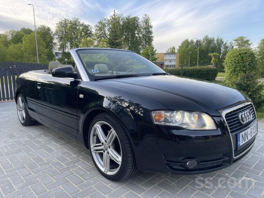 Black Audi A4 2006 in Cesis, with an engine capacity of 2.00 L and mileage of 310 thousand km for 5200 €, photo 4 on AUTOMOTO.COM.LV