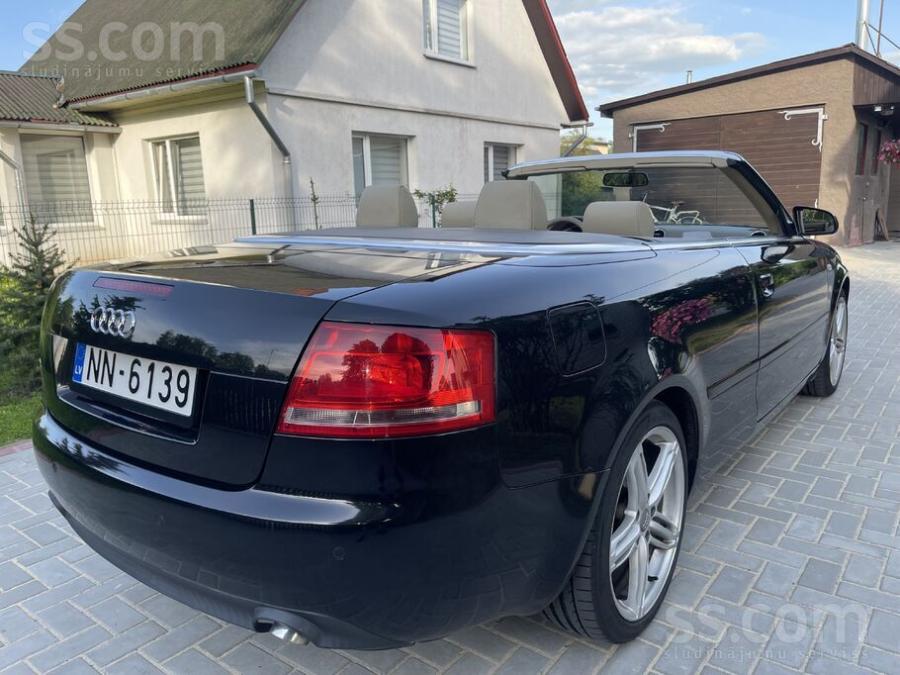 Black Audi A4 2006 in Cesis, with an engine capacity of 2.00 L and mileage of 310 thousand km for 5200 €, photo 5 on AUTOMOTO.COM.LV