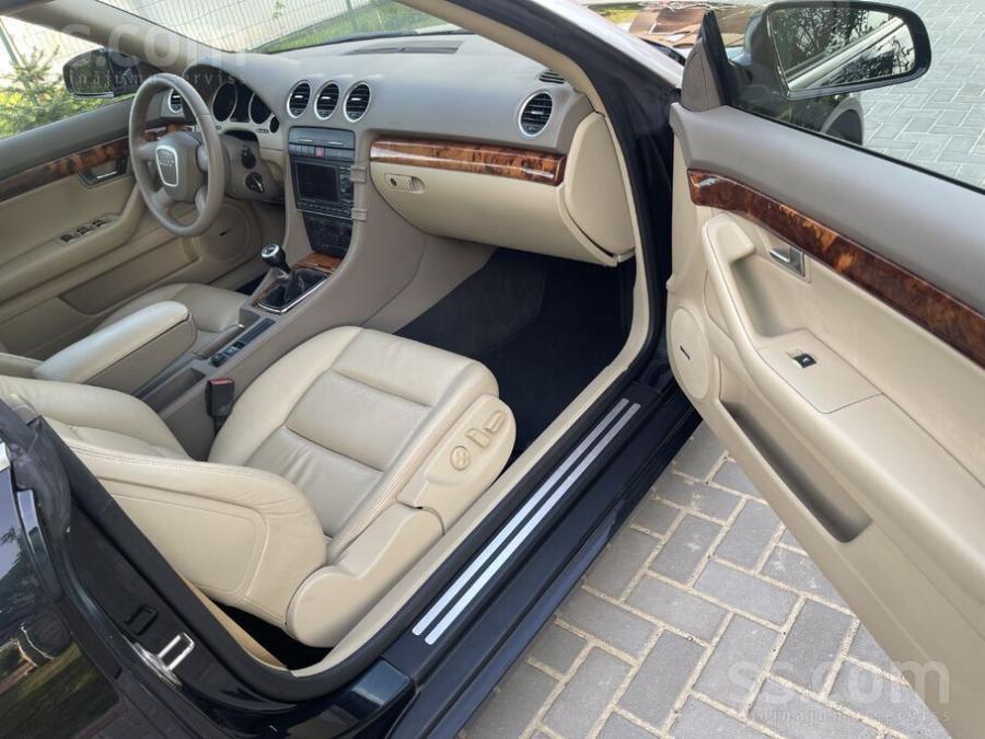 Black Audi A4 2006 in Cesis, with an engine capacity of 2.00 L and mileage of 310 thousand km for 5200 €, photo 8 on AUTOMOTO.COM.LV