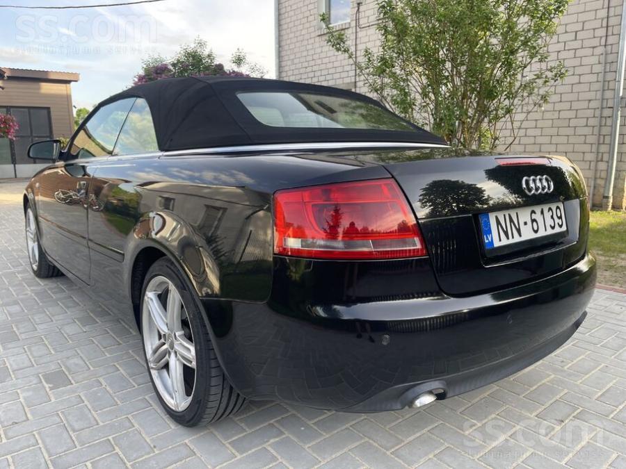 Black Audi A4 2006 in Cesis, with an engine capacity of 2.00 L and mileage of 310 thousand km for 5200 €, photo 9 on AUTOMOTO.COM.LV