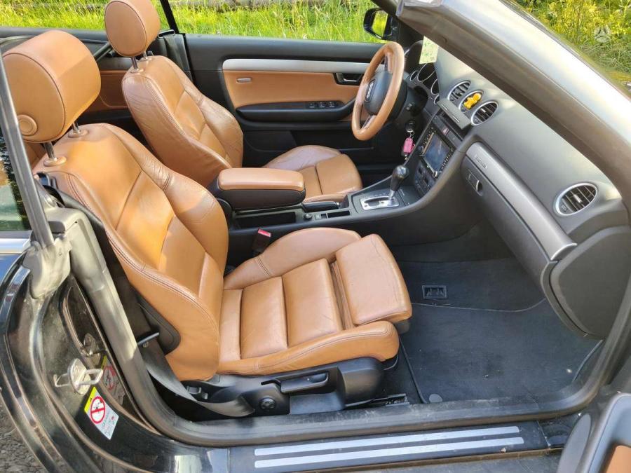 Black Audi A4 2006 in Vilnius, with an engine capacity of 3.12 L and mileage of 200 thousand km for 2600 €, photo 18 on AUTOMOTO.COM.LV