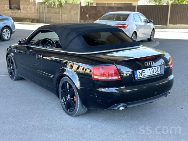Melns Audi A4 2007 Daugavpils, ar dzinēja tilpumu 2.00 L un nobraukumu 135 tūkst. km par 5900 €, foto 3 vietnē AUTOMOTO.COM.LV