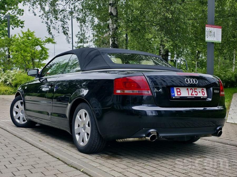 Melns Audi A4 2007 Rīga, ar dzinēja tilpumu 2.00 L un nobraukumu 349 tūkst. km par 3400 €, foto 5 vietnē AUTOMOTO.COM.LV
