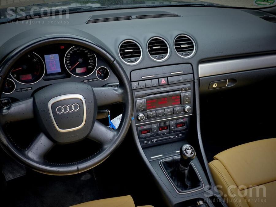 Melns Audi A4 2007 Rīga, ar dzinēja tilpumu 2.00 L un nobraukumu 349 tūkst. km par 3400 €, foto 22 vietnē AUTOMOTO.COM.LV