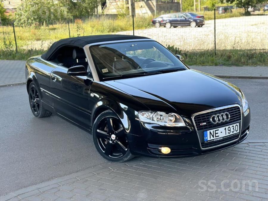 Black Audi A4 2007 in Daugavpils, with an engine capacity of 2.00 L and mileage of 135 thousand km for 5000 €, photo 1 on AUTOMOTO.COM.LV