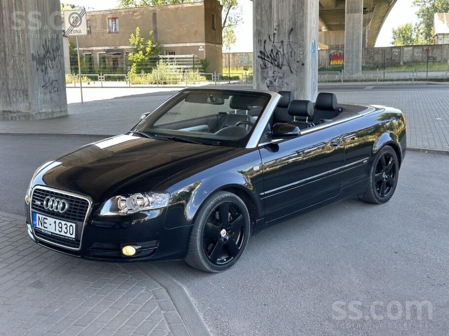 Black Audi A4 2007 in Daugavpils, with an engine capacity of 2.00 L and mileage of 135 thousand km for 5000 €, photo 9 on AUTOMOTO.COM.LV