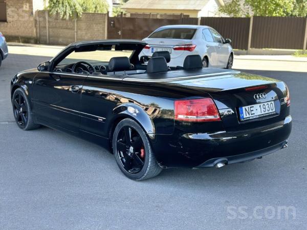 Black Audi A4 2007 in Daugavpils, with an engine capacity of 2.00 L and mileage of 135 thousand km for 5000 €, photo 9 on AUTOMOTO.COM.LV